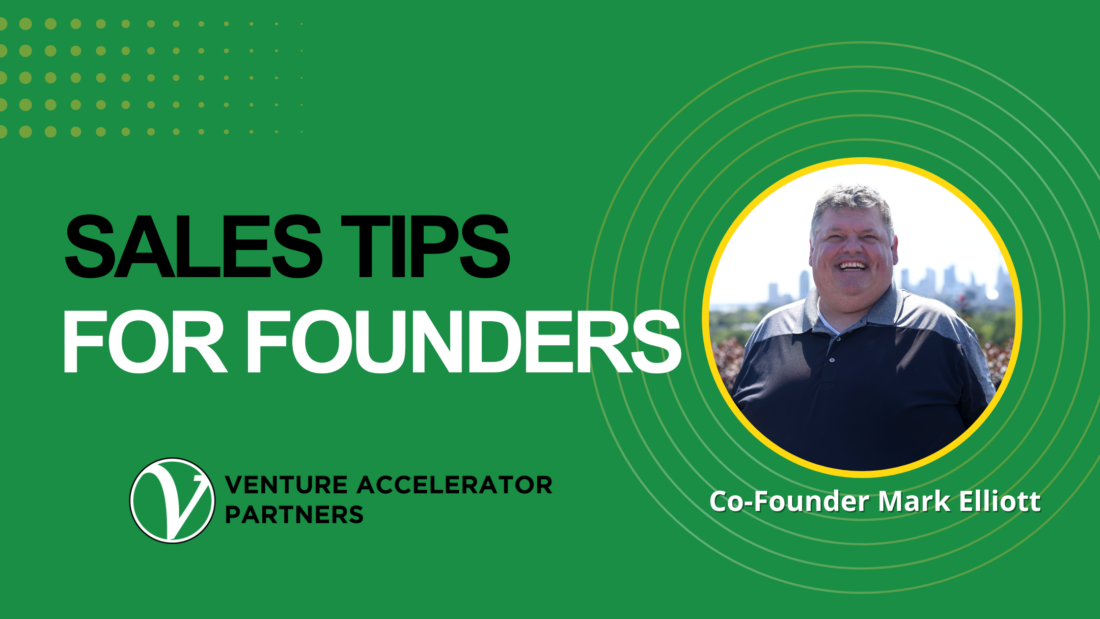 Sales Tips for Founders - VA Partners