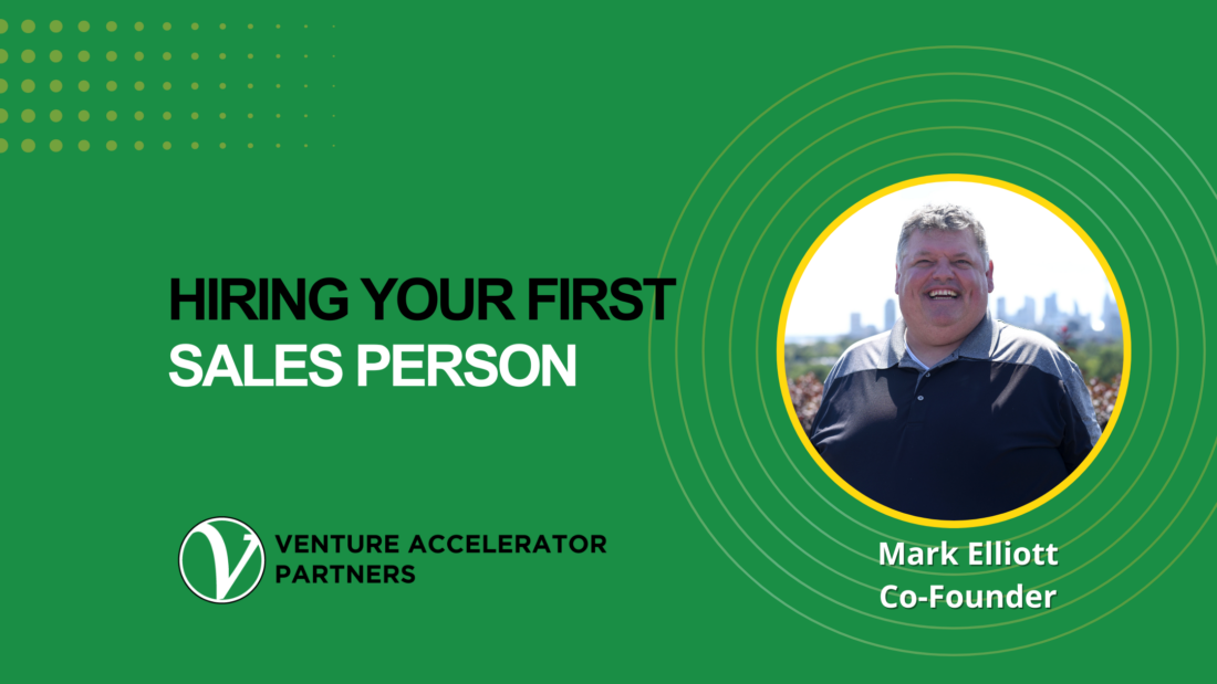 Hiring Your First Salesperson - VA Partners Hiring Your First Salesperson - VA Partners